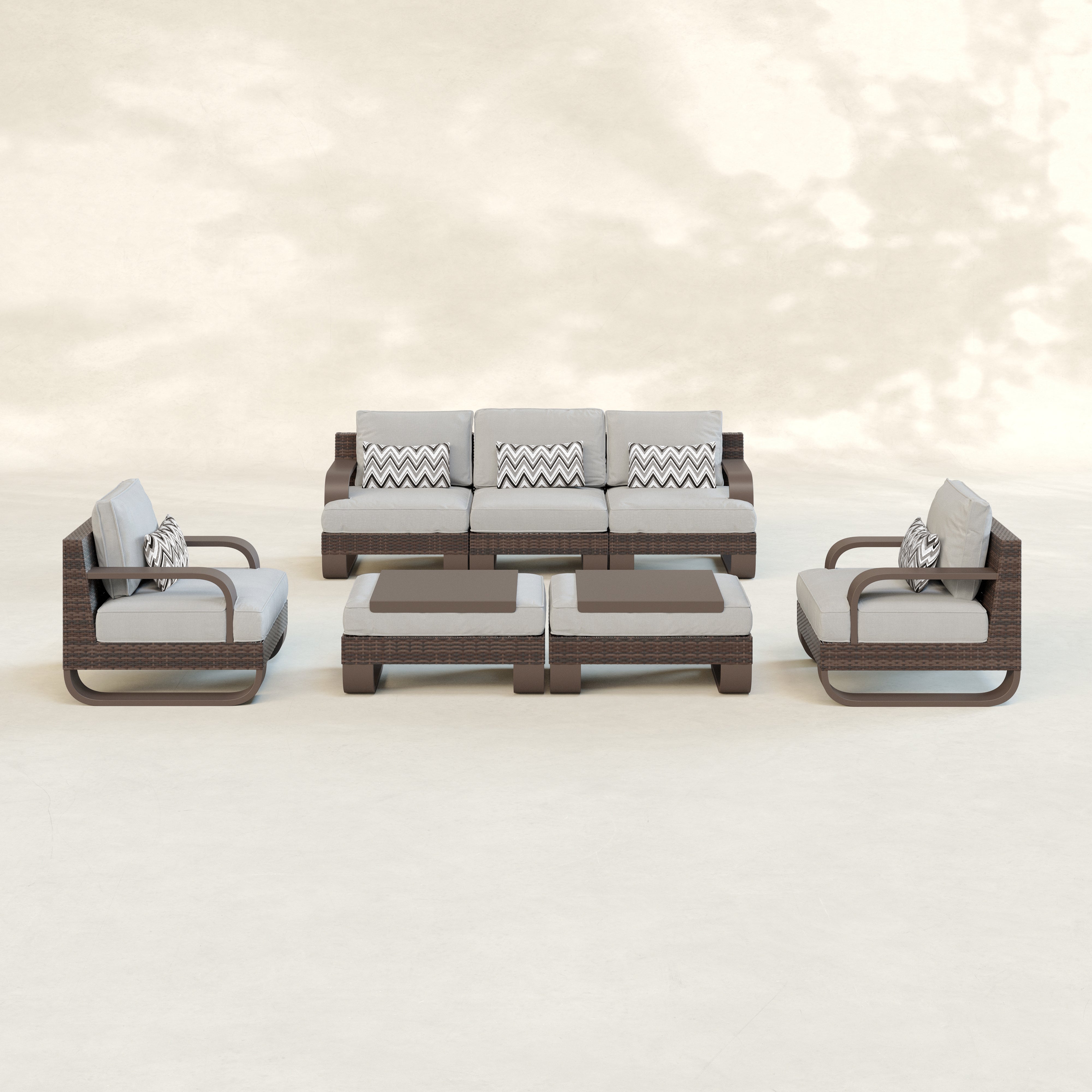 Canyon 7pc Deep Seating Set – Starsong Co