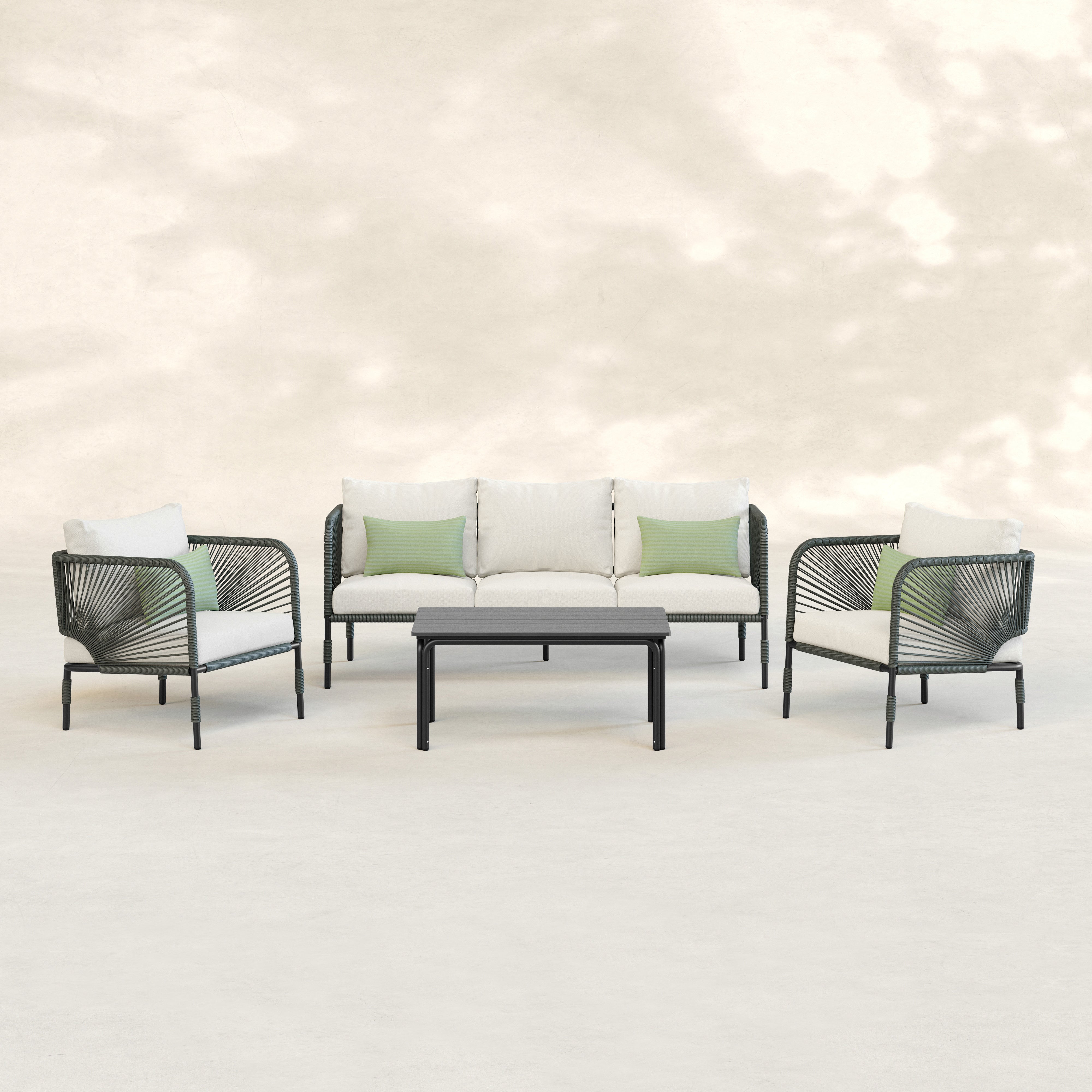 Quinn Aluminum Conversation Seating – Starsong Co